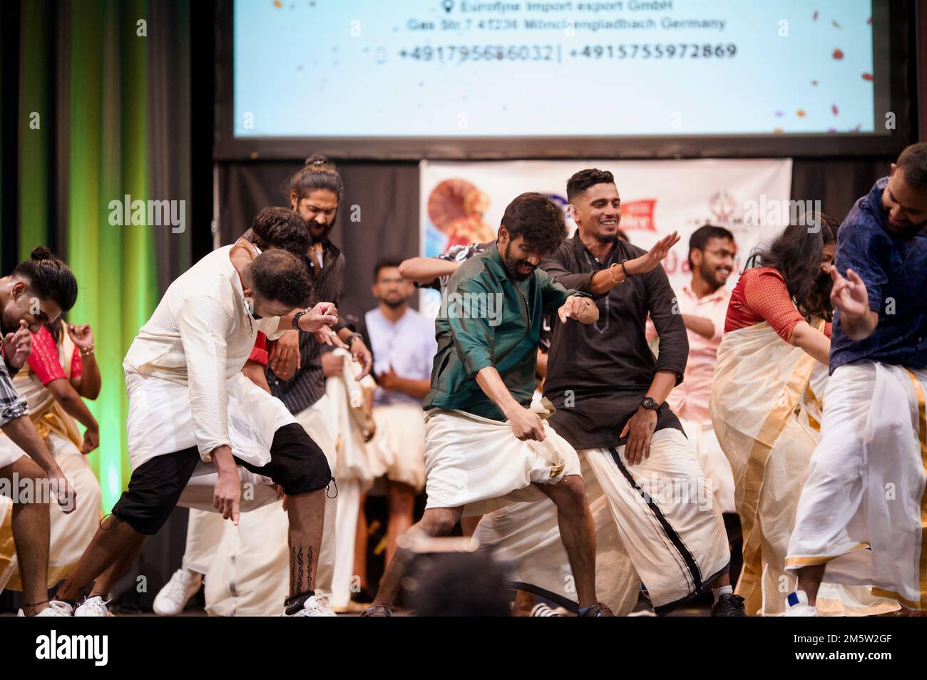 A view of Indian people celebrating onam in Solingen Stock Photo - Alamy