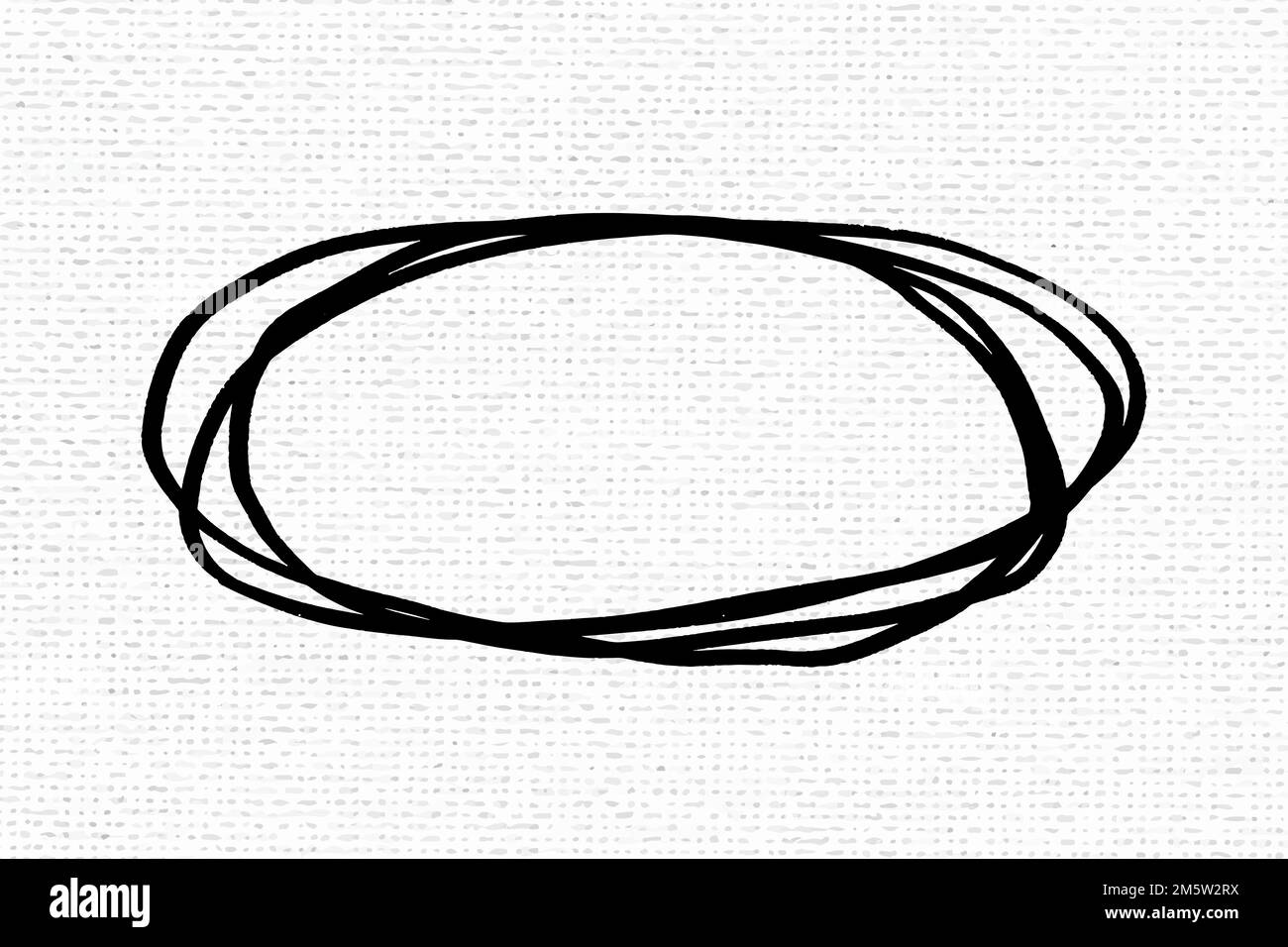 Black oval brush frame vector illustration Stock Vector Image & Art - Alamy