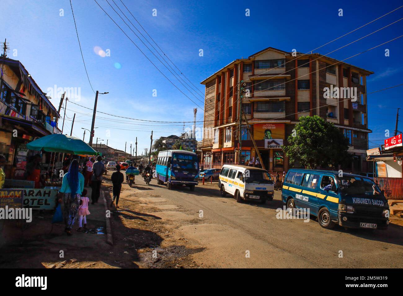 Nairobi, Kenya. 30th Dec, 2022. A view of Kibera Slums in Nairobi ...