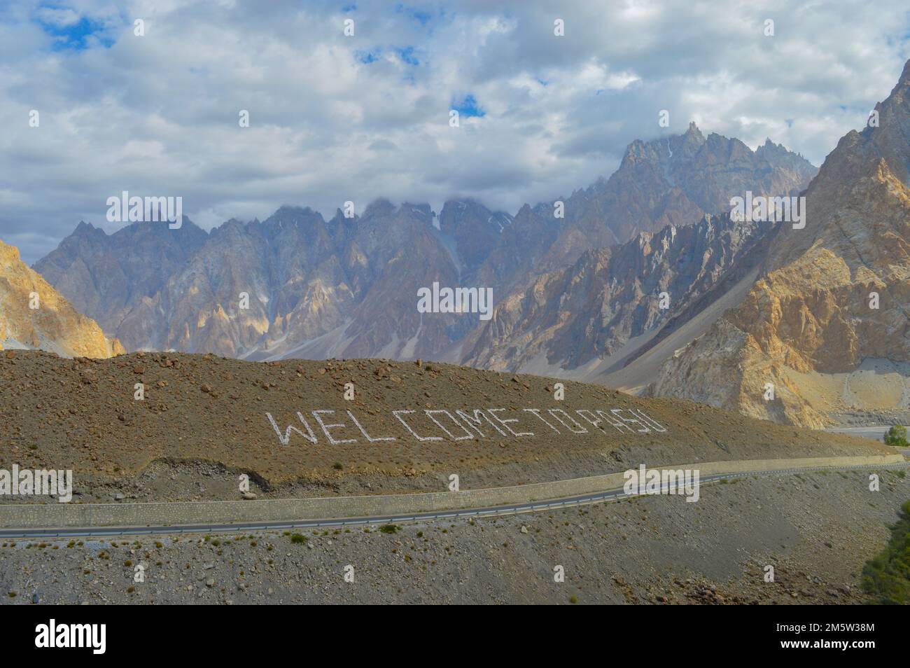 Passu cones hi-res stock photography and images - Alamy