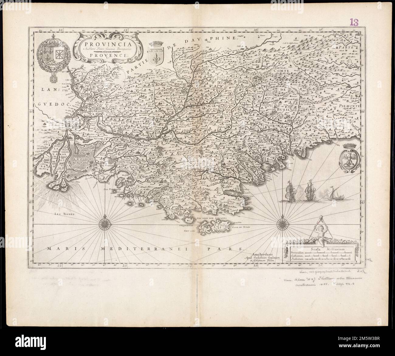 Old map provence france hi-res stock photography and images - Alamy