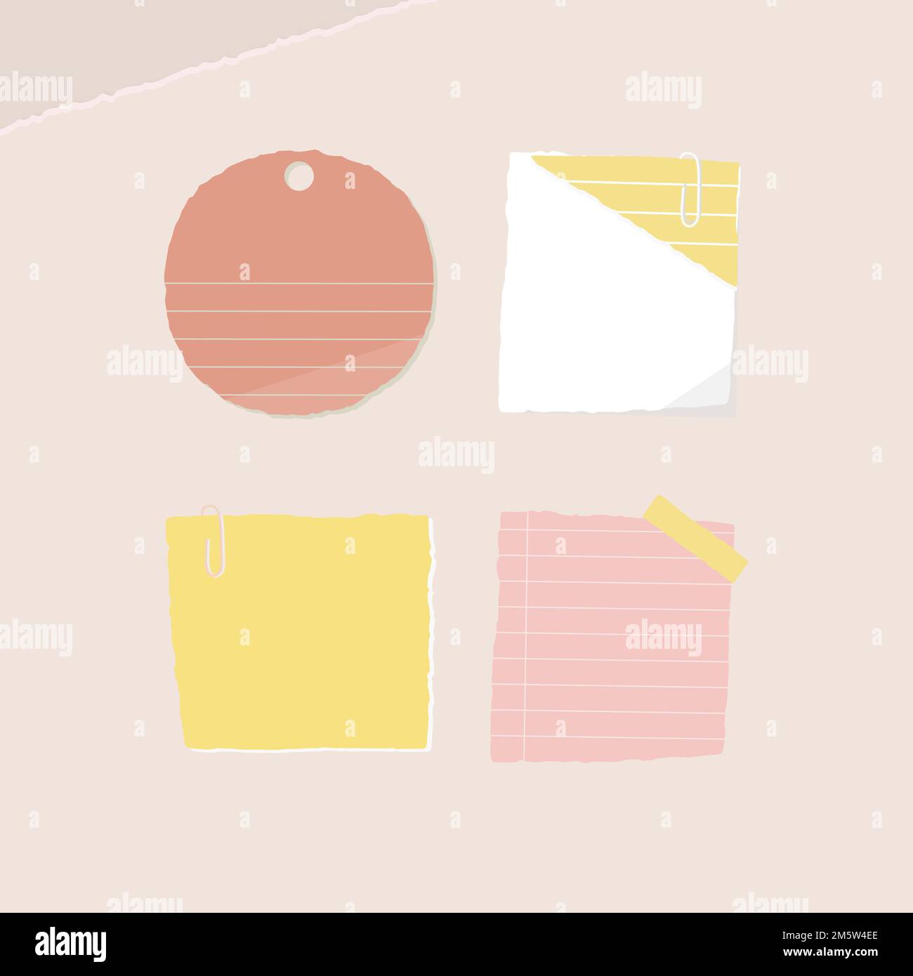 Round shaped note hi-res stock photography and images - Alamy