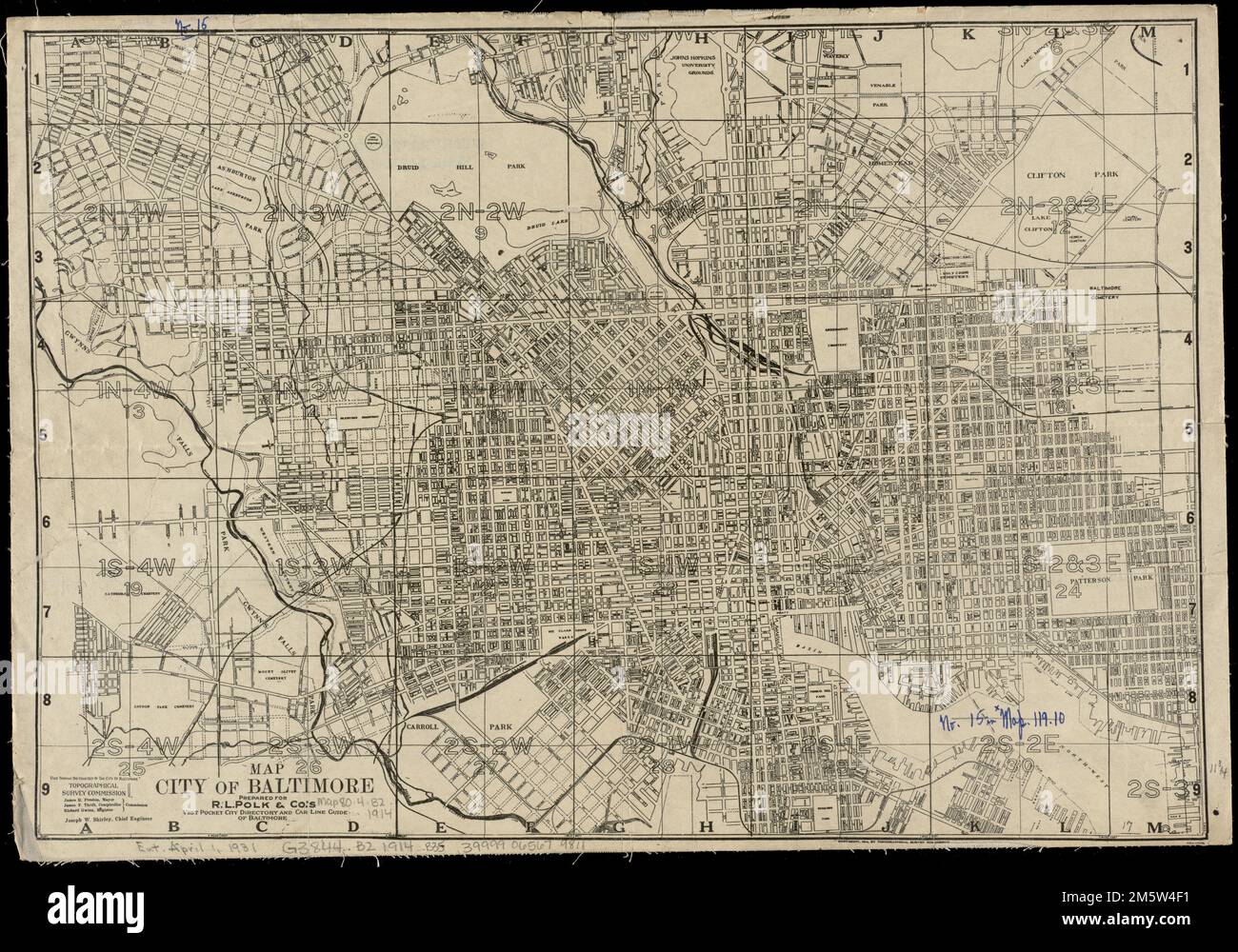 Map of baltimore county hi-res stock photography and images - Alamy