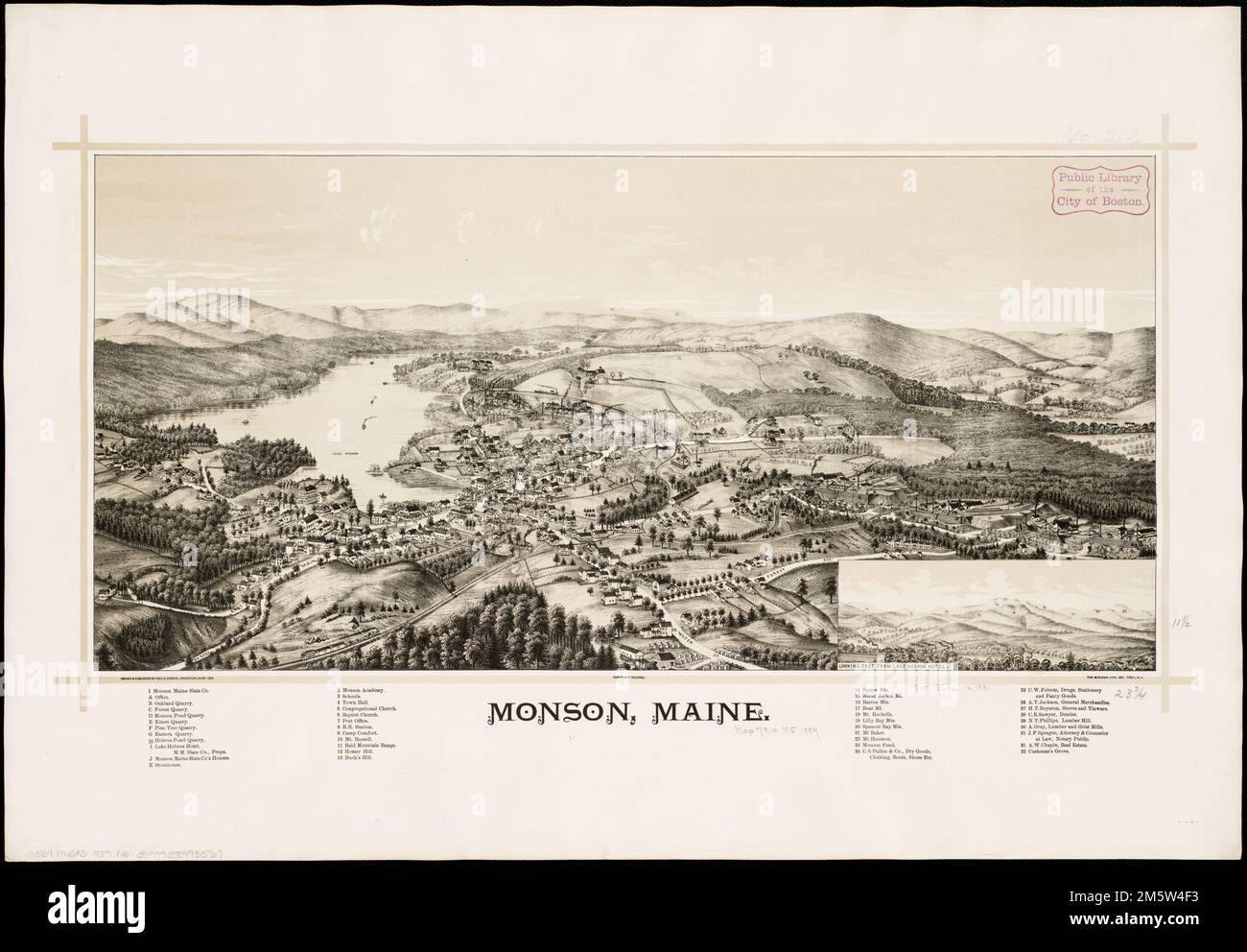 Monson lake hi-res stock photography and images - Alamy