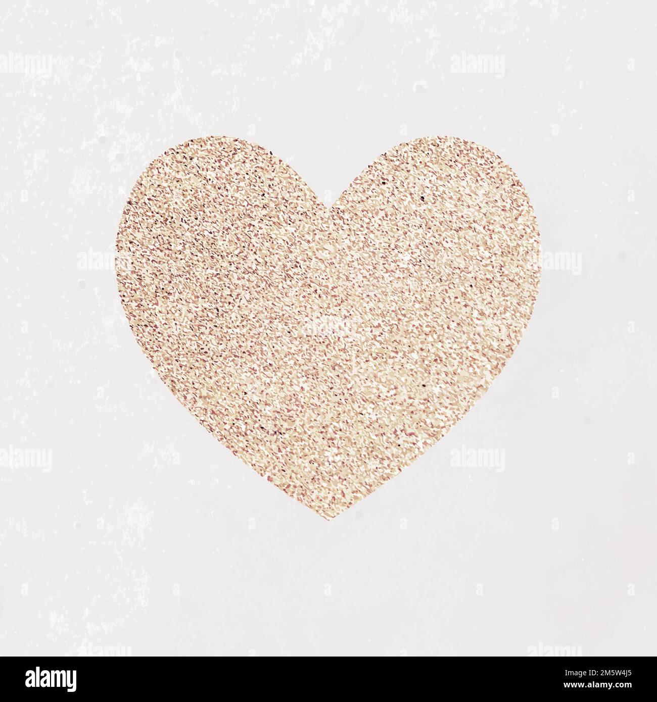 Glitter heart sticker vector Stock Vector Image & Art - Alamy