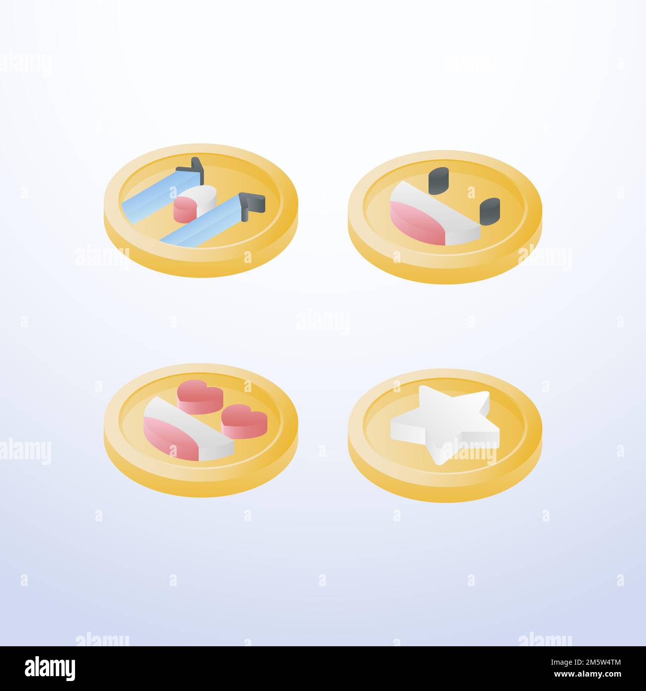 Rating emojis Stock Vector Images - Alamy