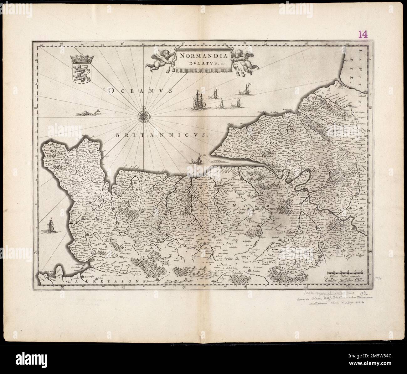 Northern france map hi-res stock photography and images - Alamy