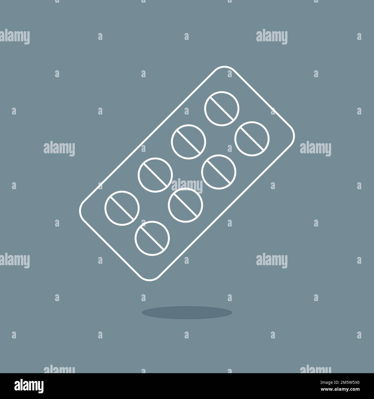 Medical anti-infection drug packet vector Stock Vector Image & Art - Alamy