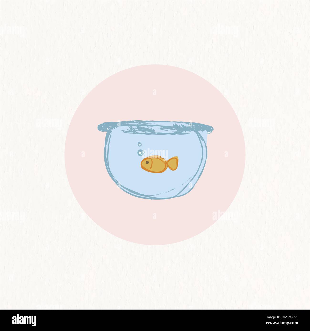 Gold fish story highlights icon for social media vector Stock Vector ...
