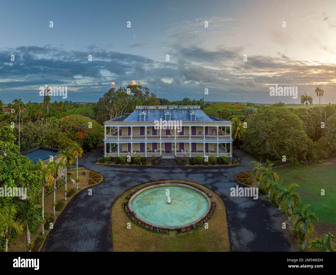 Mapou, Mauritius View of Château de Labourdonnais. The Labourdonnais ...