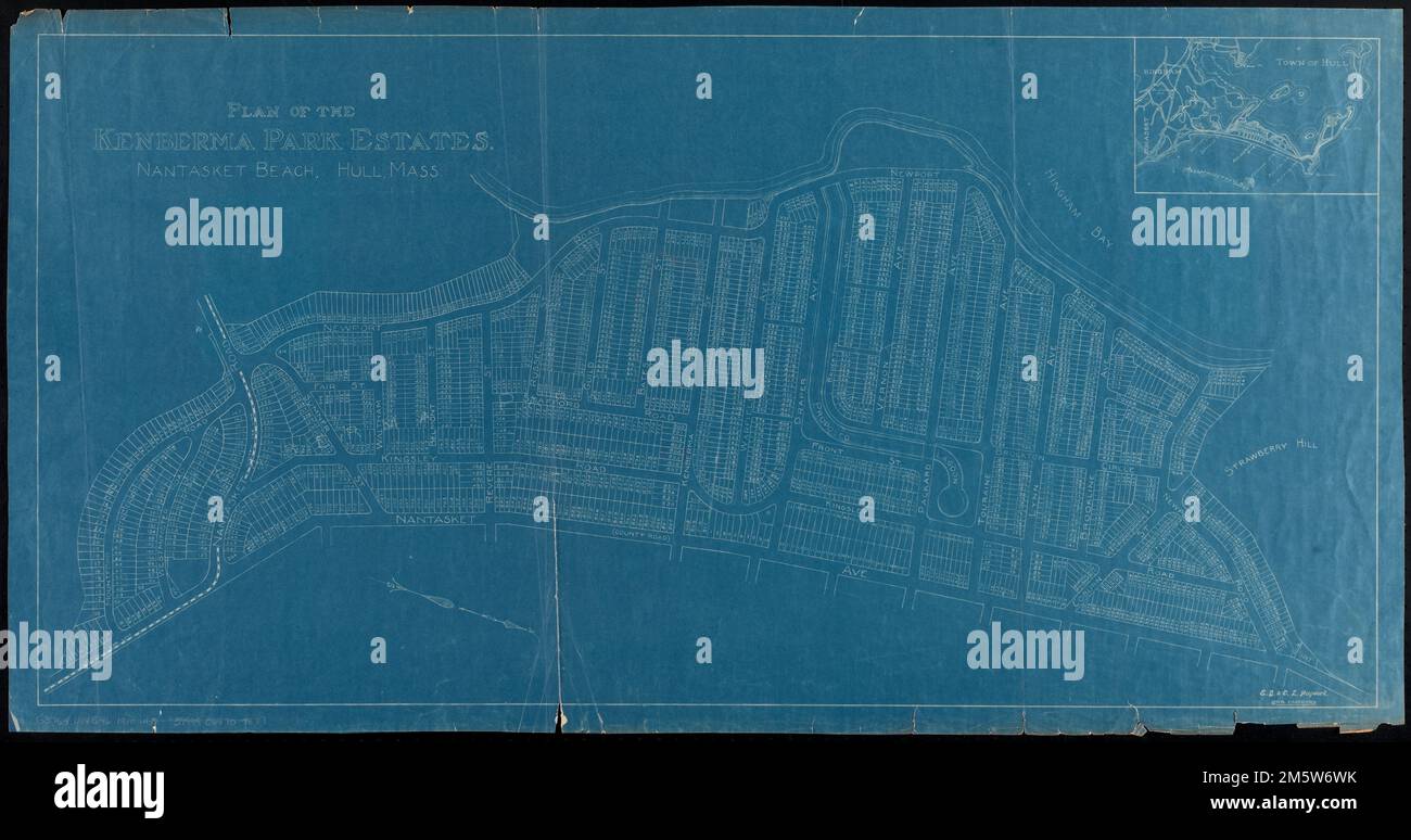 Plan of the Kenberma Park Estates : Nantasket Beach, Hull, Mass ...