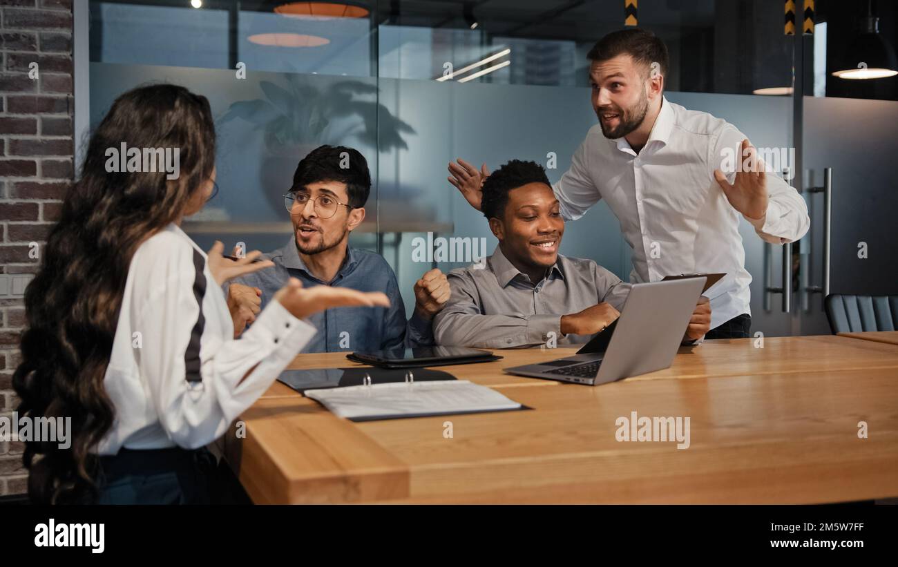 African american woman computer mad hi-res stock photography and images ...