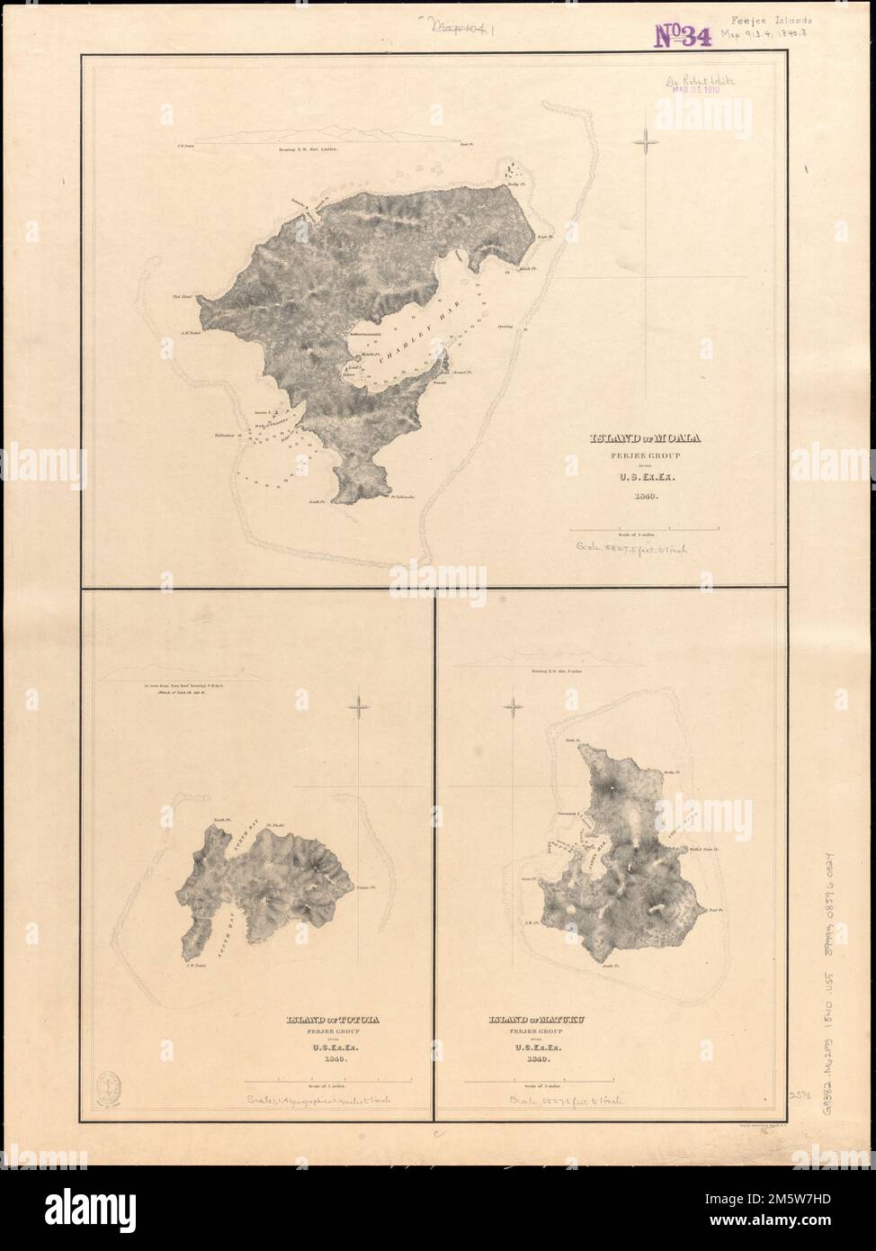 Island of Moala, Feejee Group ; Island of Totoia, Feejee Group ; Island ...