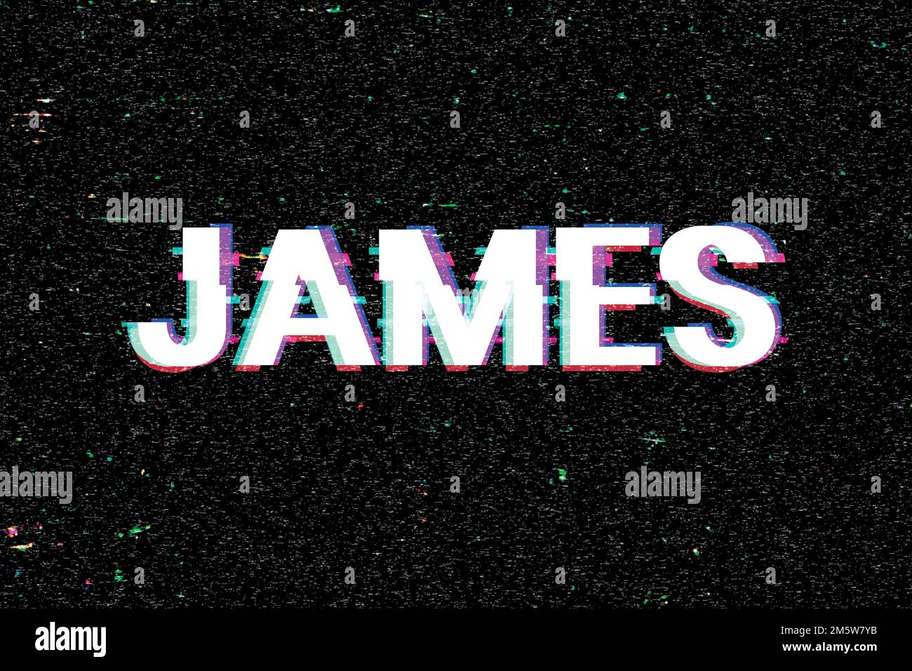 James word Stock Vector Images - Alamy