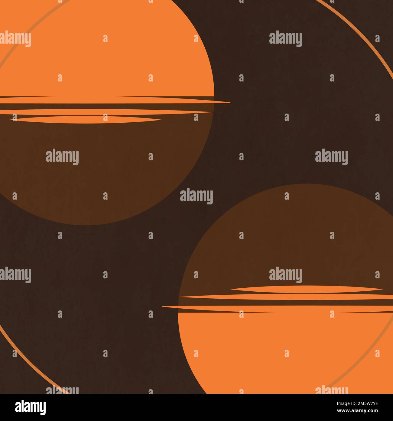 Circles background simple vector poster aesthetics Stock Vector Image ...