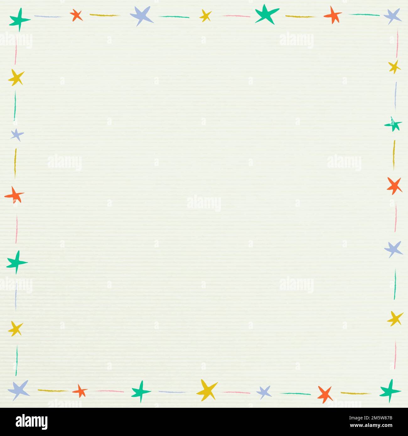 Colorful Star Borders