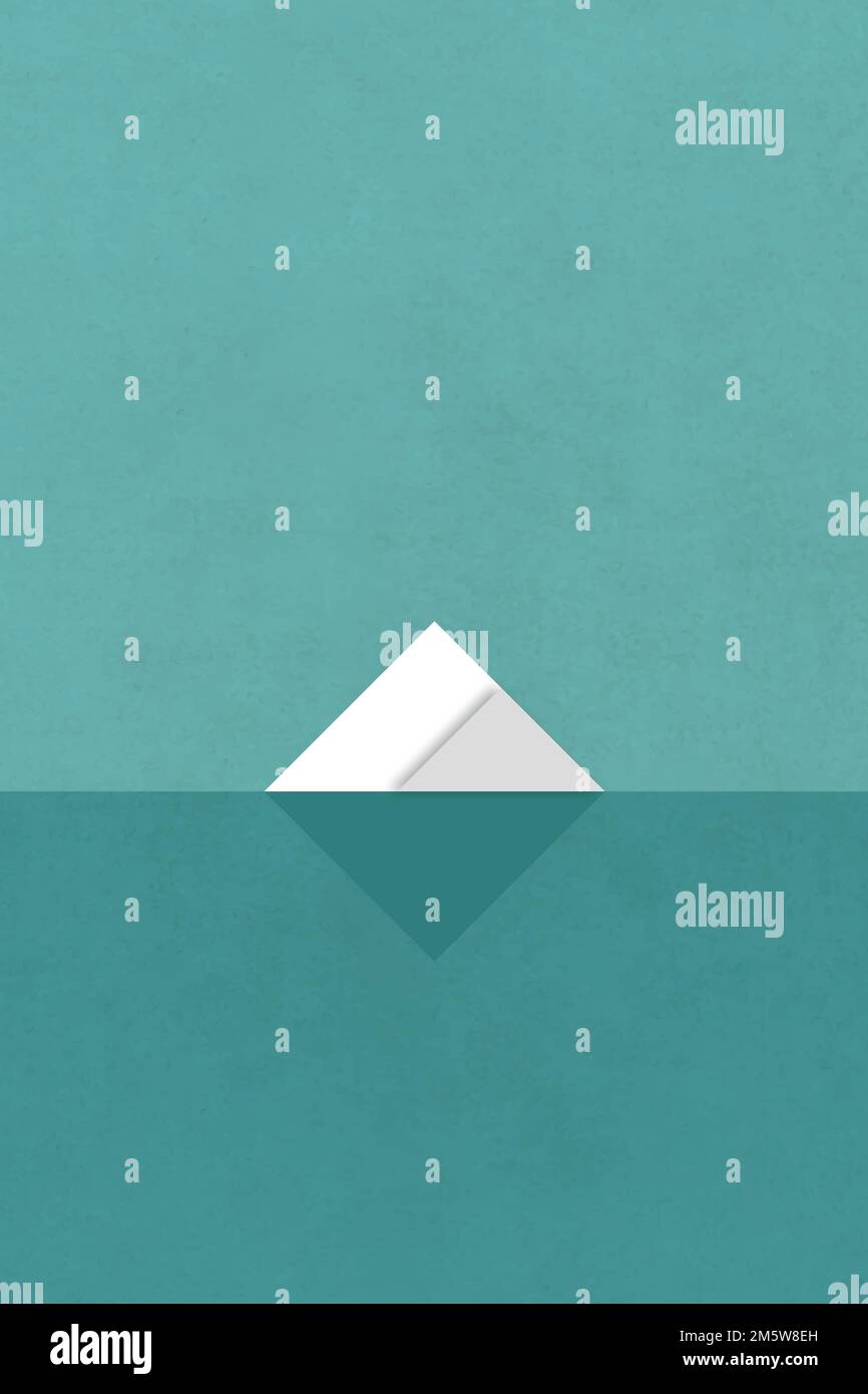 Landscape pyramid vector minimal poster style retro Stock Vector Image ...