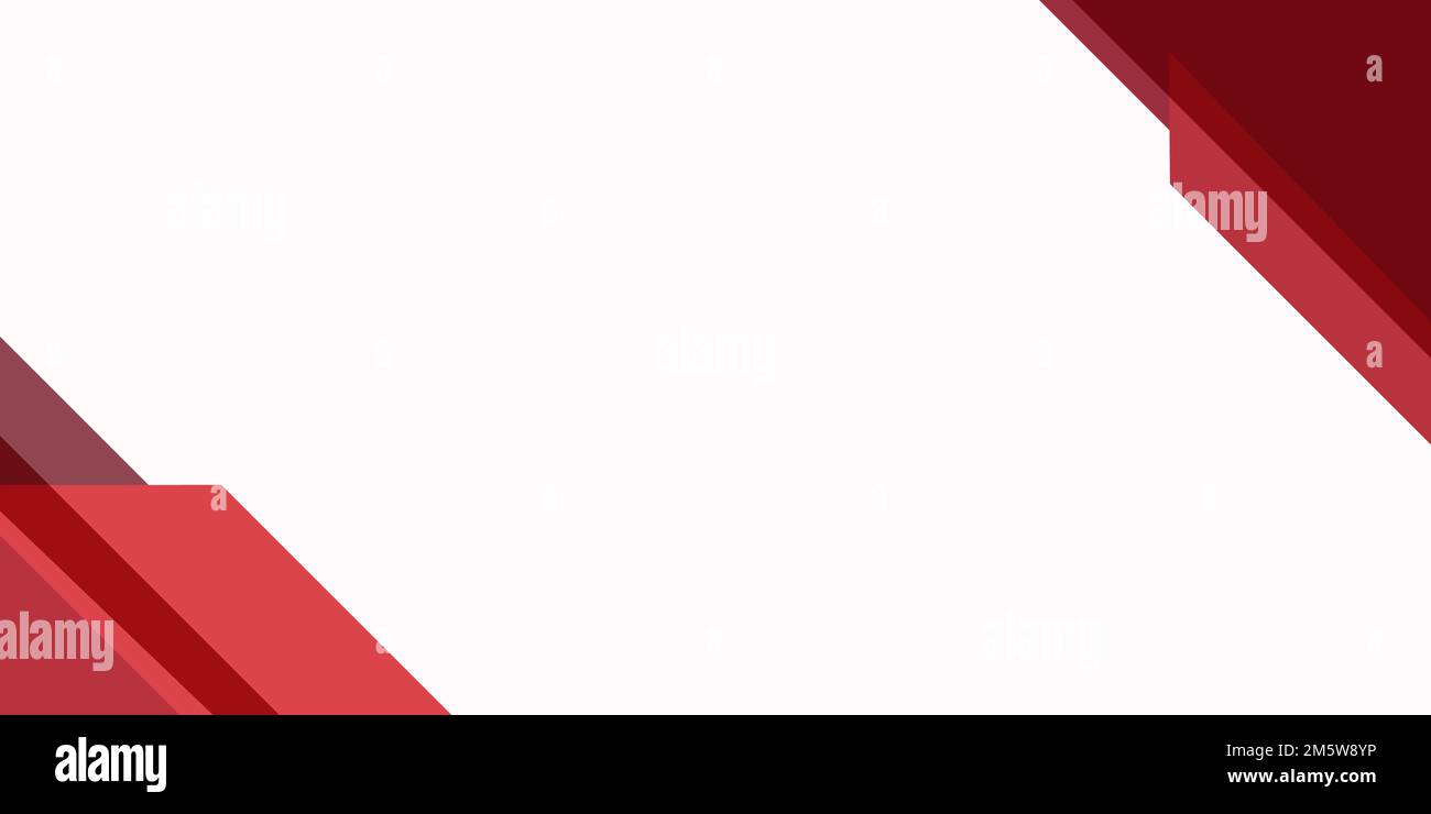 Simple blank red background vector for business Stock Vector Image ...