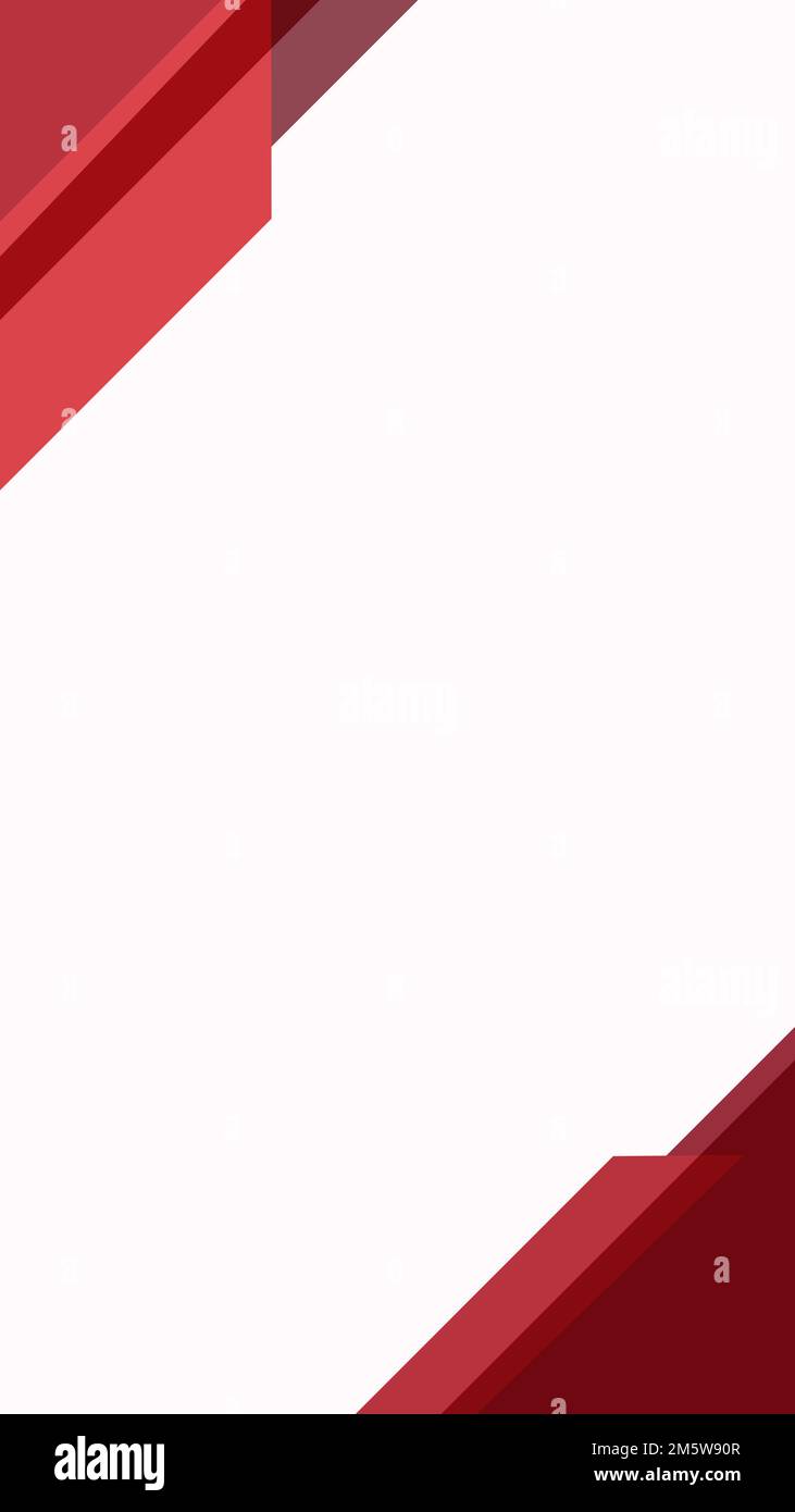 Simple blank red background vector for business Stock Vector Image ...