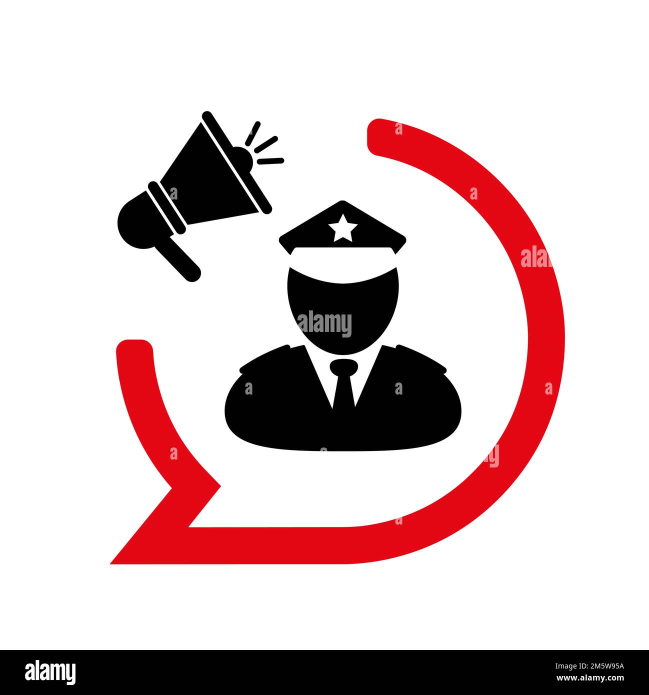 Man in white safety Stock Vector Images - Alamy