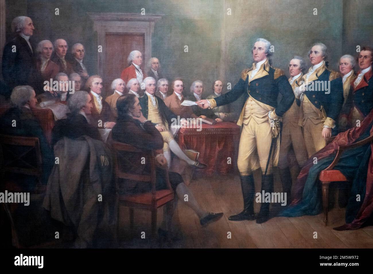 Us capitol rotunda paintings hi-res stock photography and images - Alamy