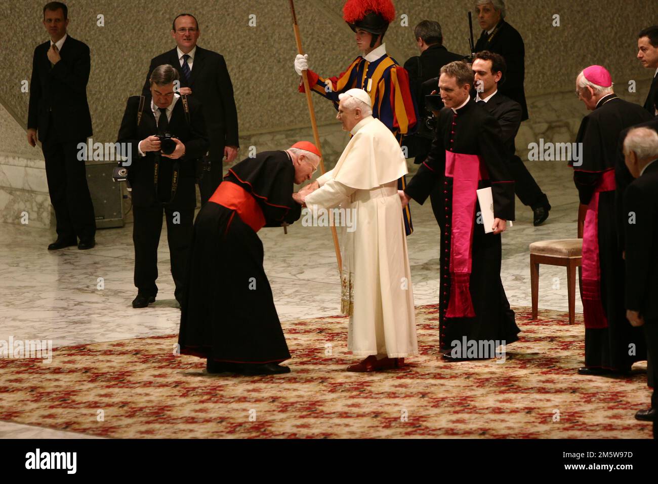 Pope Benedict XVI, Joseph Ratzinger, Vatican City, Italy Stock Photo ...