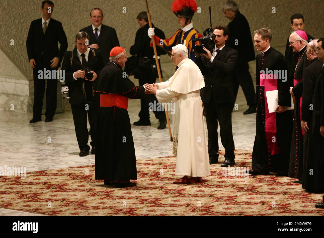 Pope Benedict XVI, Joseph Ratzinger, Vatican City, Italy Stock Photo ...