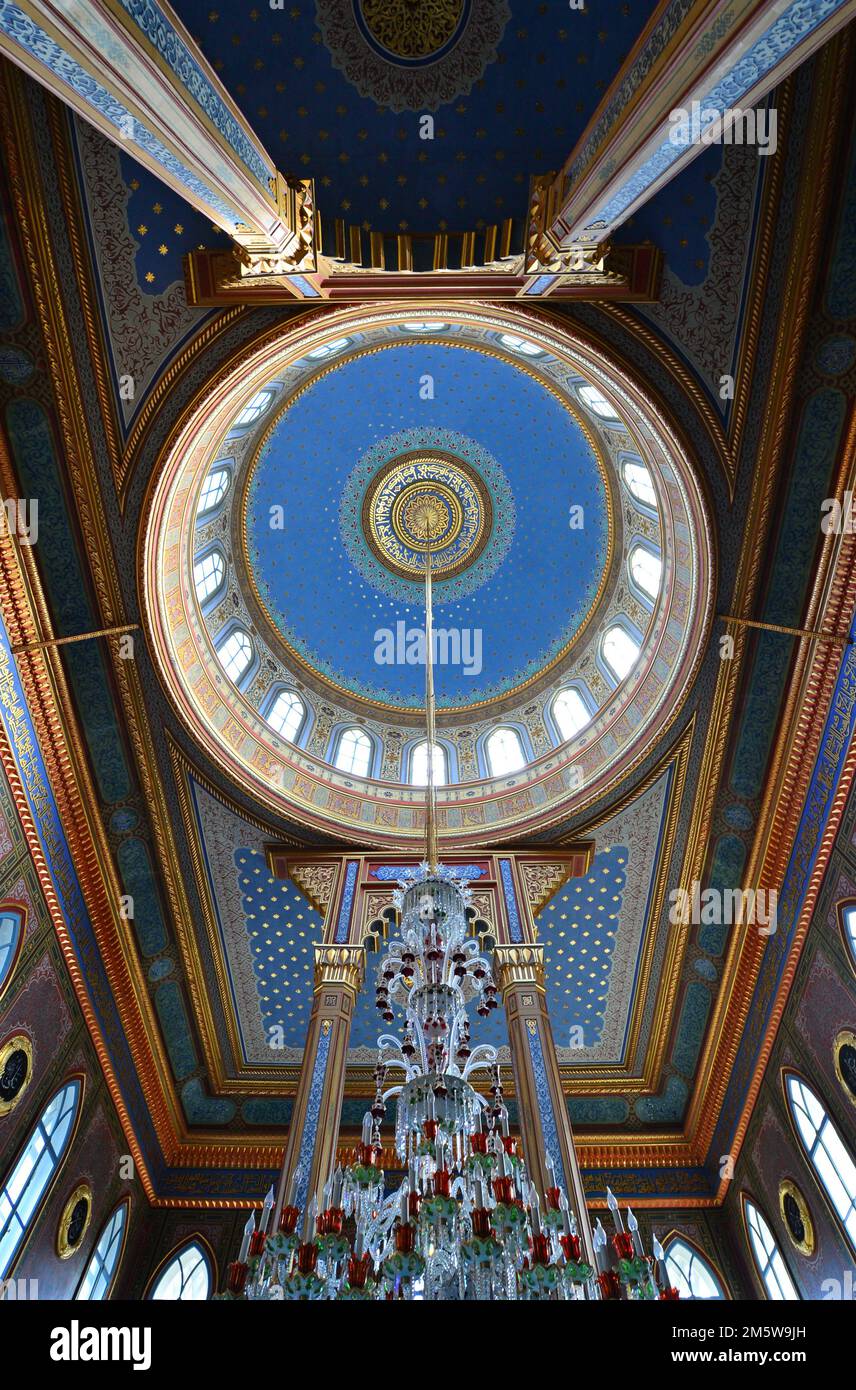Yildiz Hamidiye Mosque, located in Istanbul, Turkey, II. It was built ...