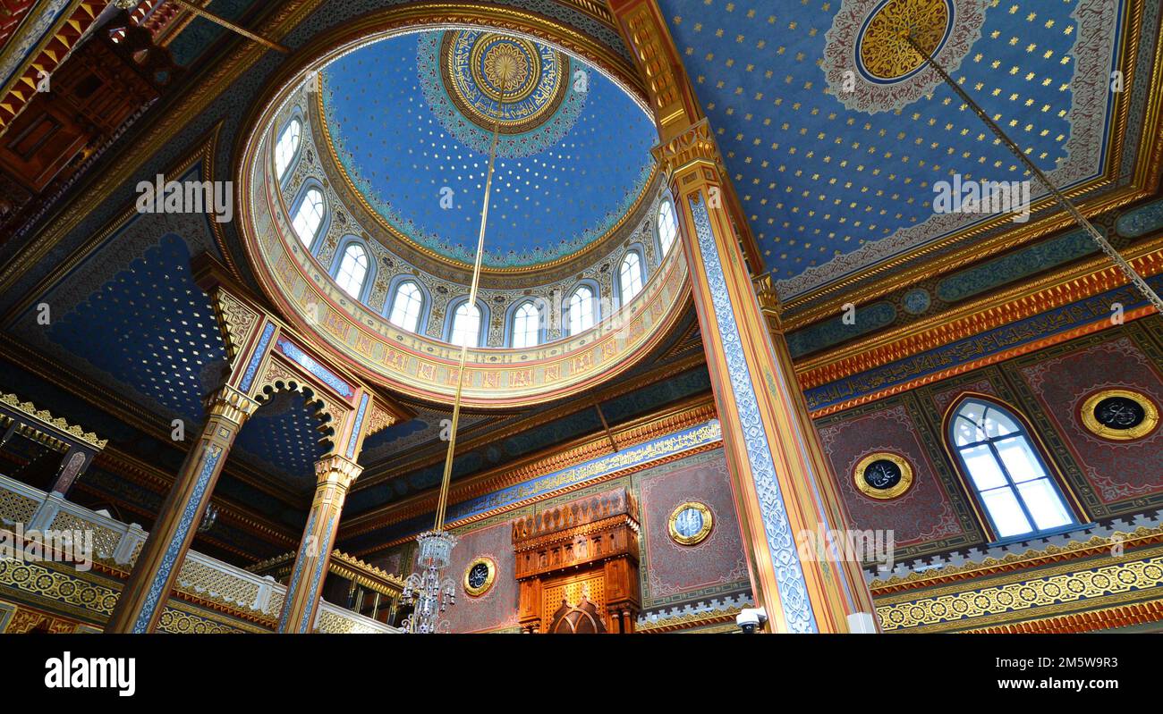 Yildiz Hamidiye Mosque, located in Istanbul, Turkey, II. It was built ...