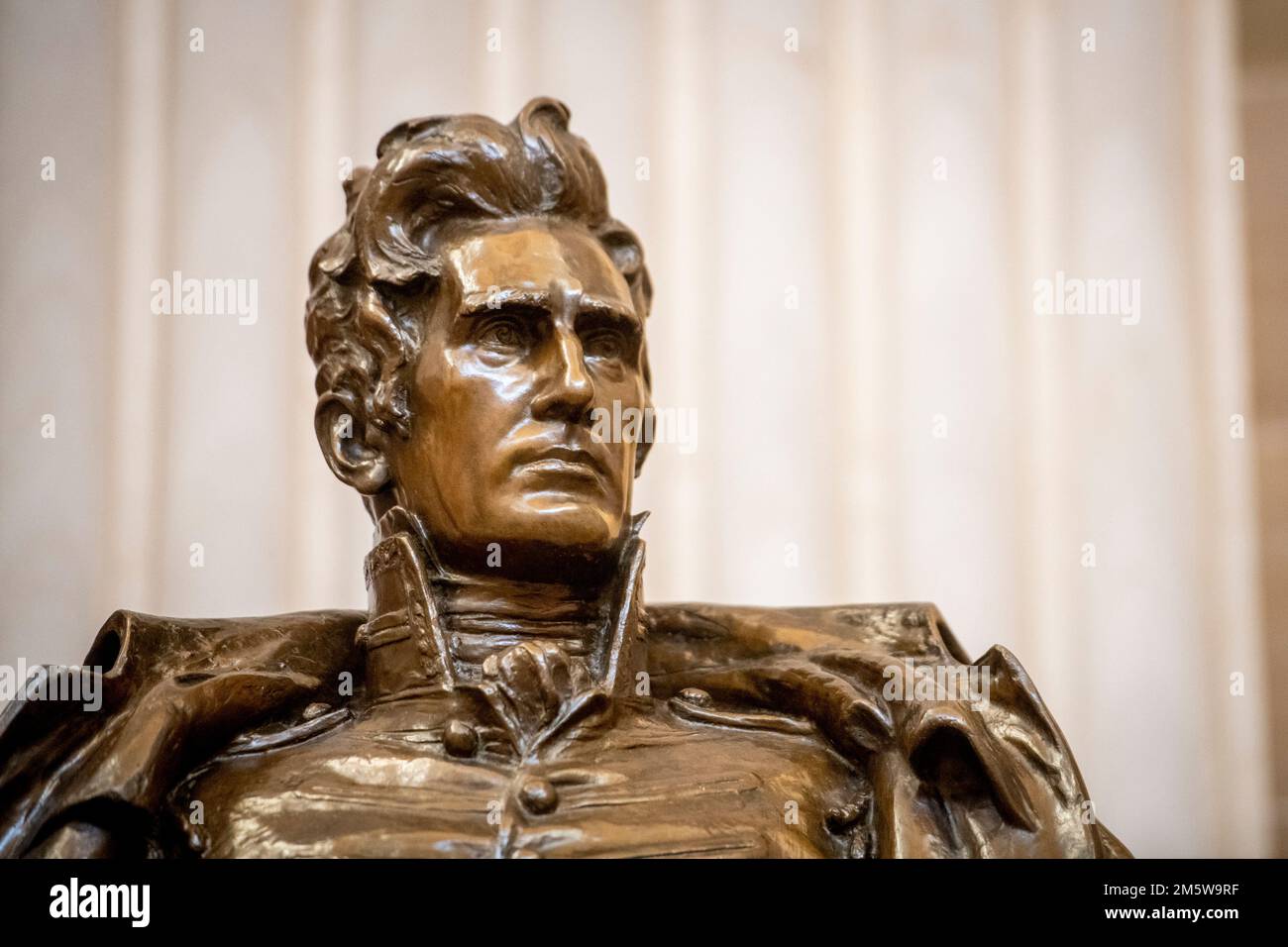 Washington DC, USA. 30th Dec, 2022. A statue of former US President ...