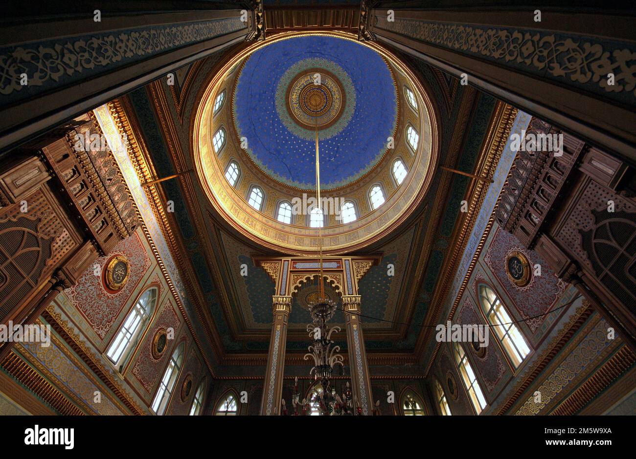 Yildiz Hamidiye Mosque, located in Istanbul, Turkey, II. It was built ...