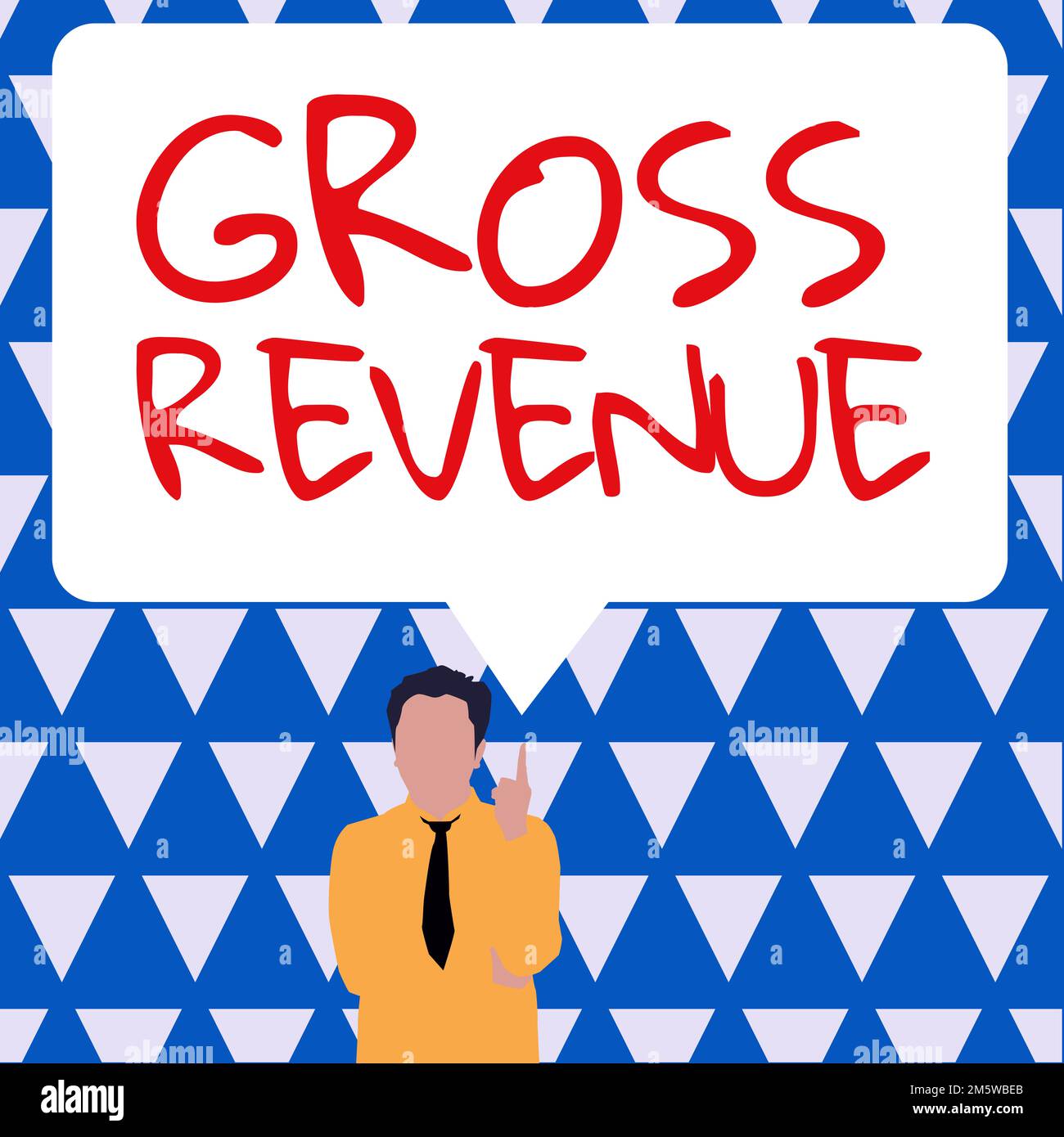Inspiration showing sign Gross Revenue. Business showcase total value ...