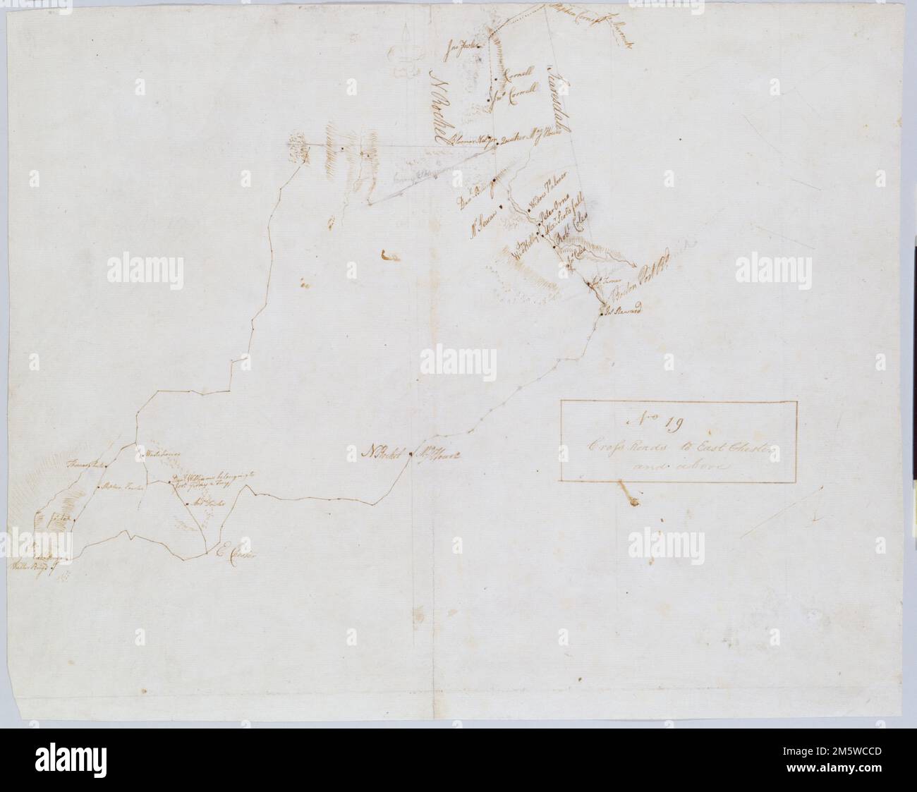 Landforms map hi-res stock photography and images - Alamy