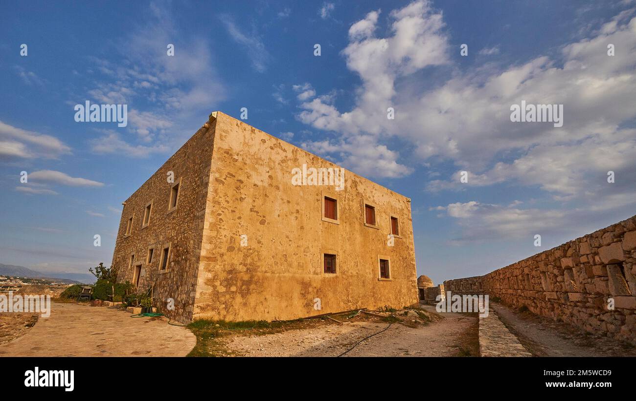 Fortezza, Venetian sea fortress, super wide angle shot, building ...