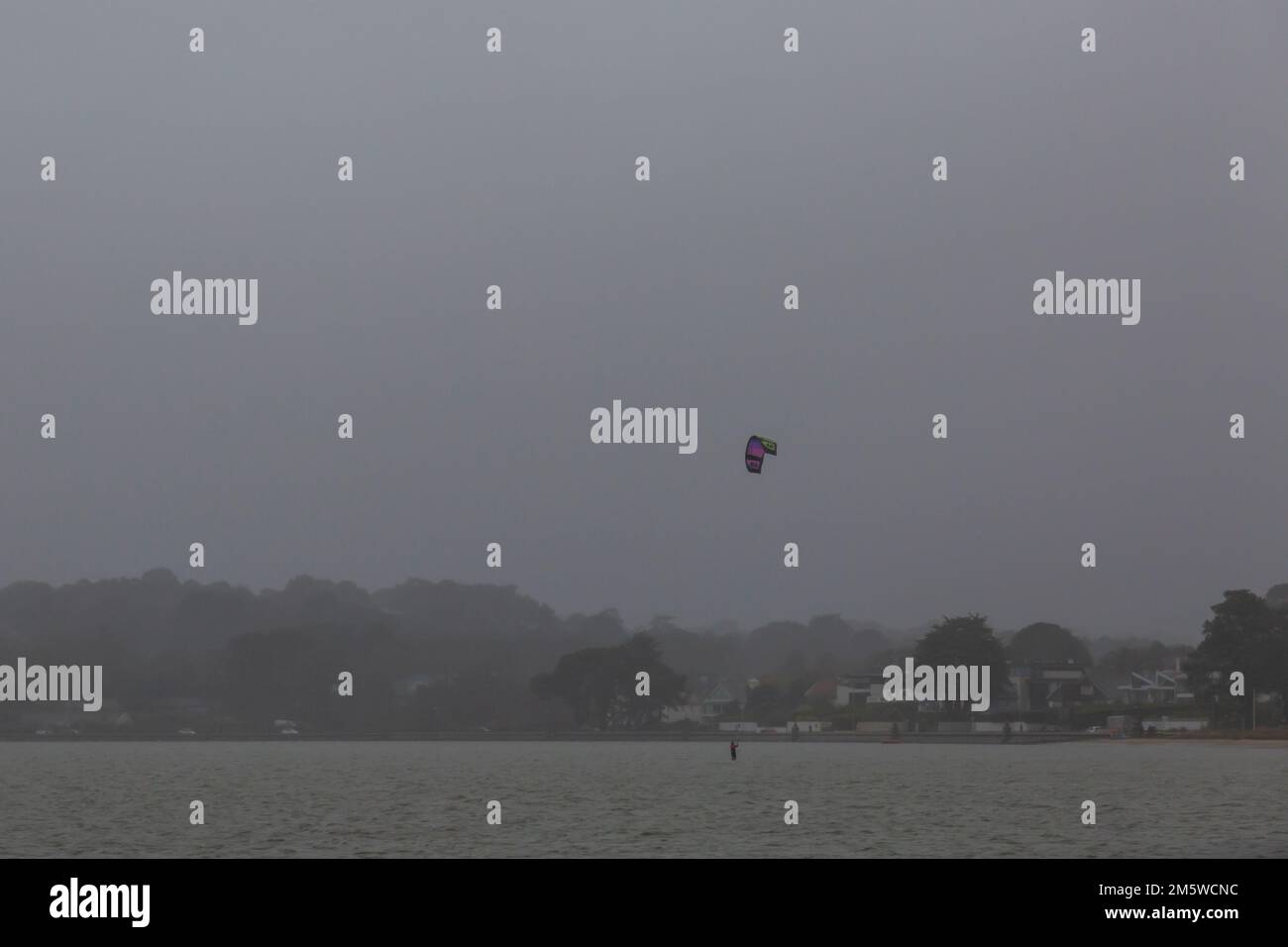 Poole, Dorset UK. 31st December 2022. UK weather: miserable grey wet ...