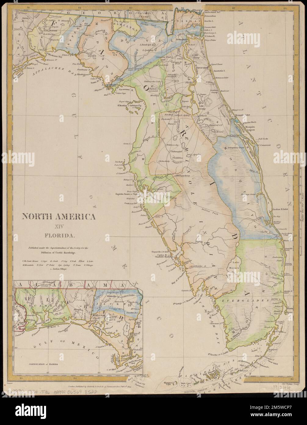 1834 map hi-res stock photography and images - Alamy