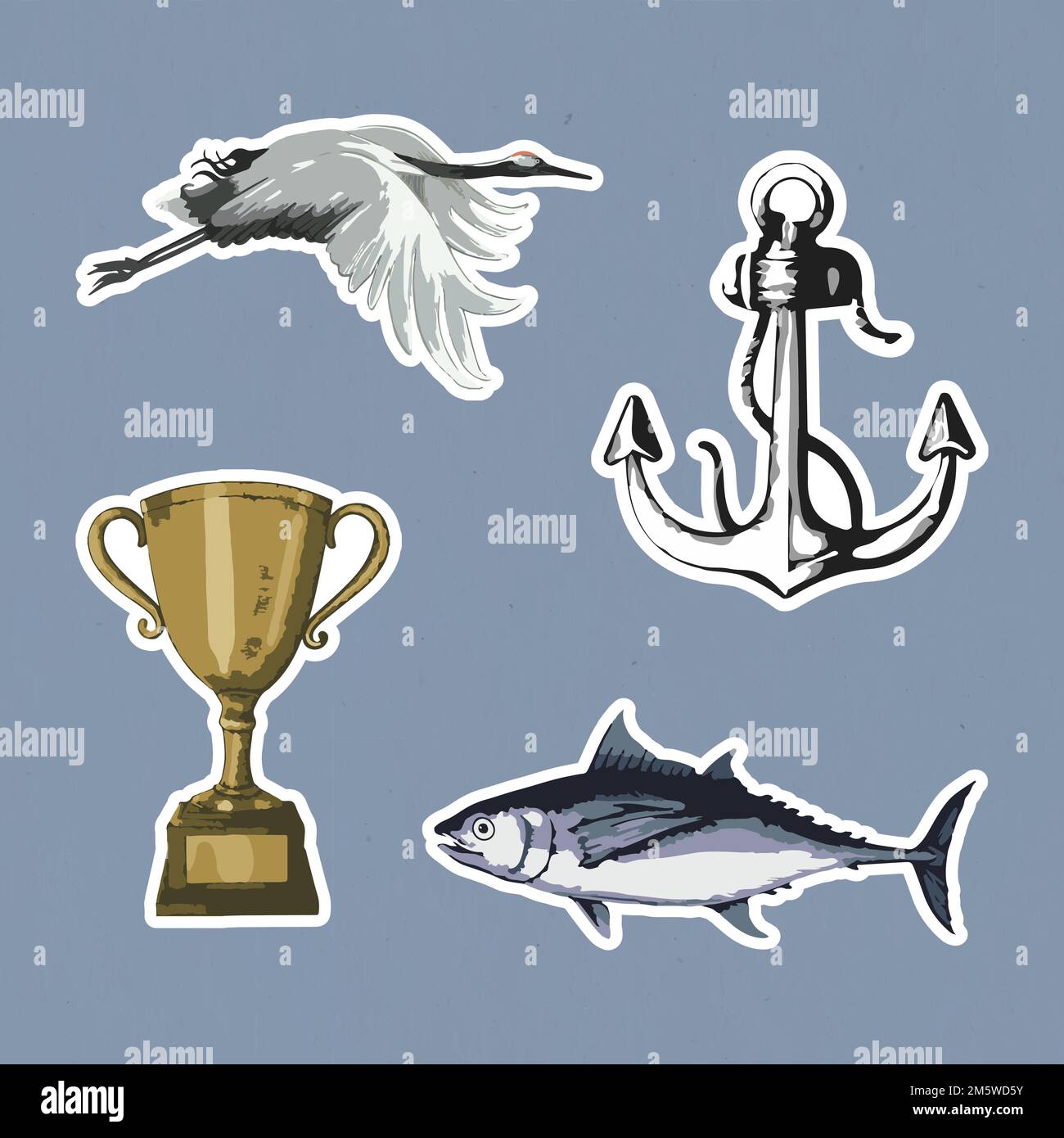 Anchor out Stock Vector Images - Alamy