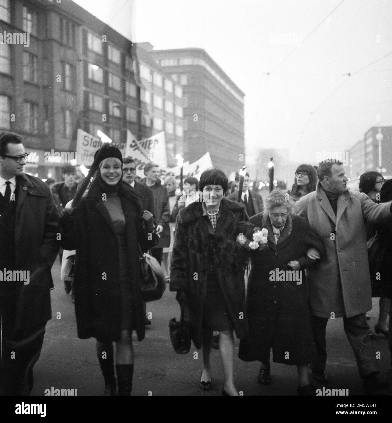 For disarmament and against nuclear weapons in Germany. 1967 in the ...