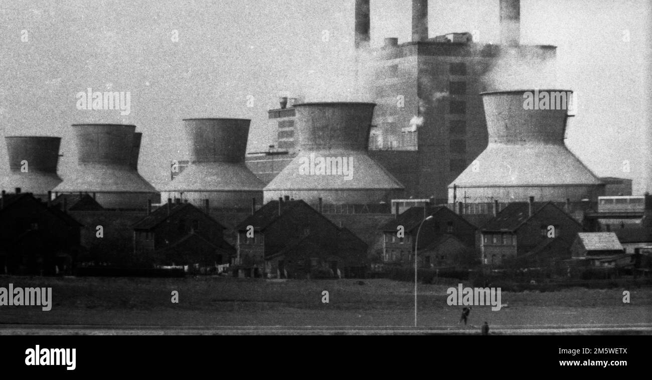 Closed collieries, colliery ruins, and coal dumps dominated the image ...