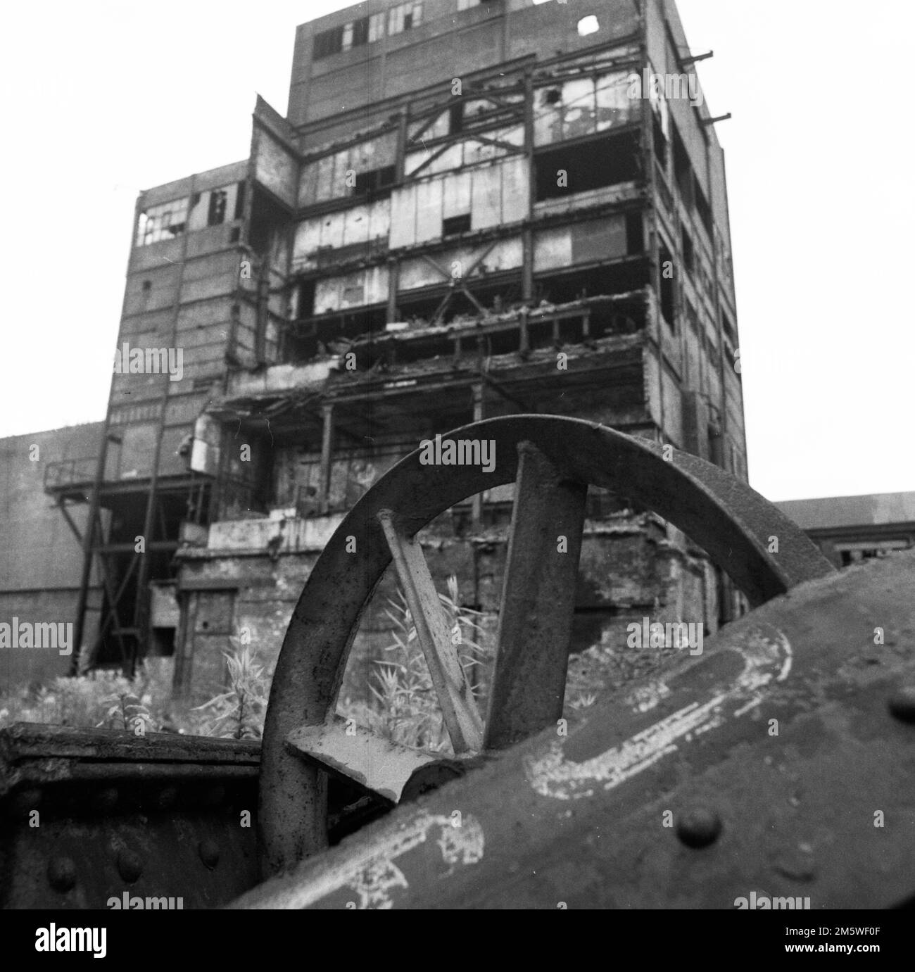 Closed collieries, colliery ruins, and coal dumps dominated the image ...