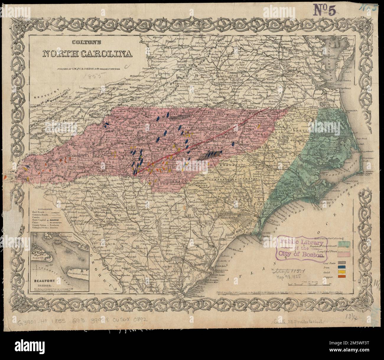 Nc Natural Resources Map