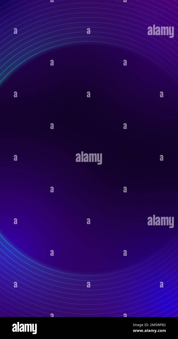 Purple neon lined pattern on a dark social story background vector ...