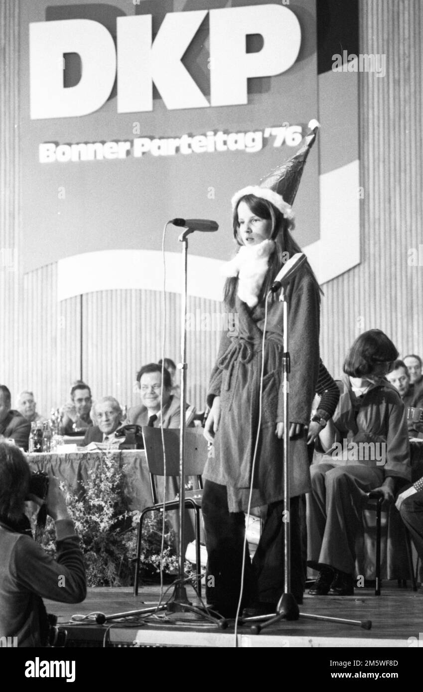 The Party Congress of the German Communist Party (DKP) in Bonn on 19-21 ...