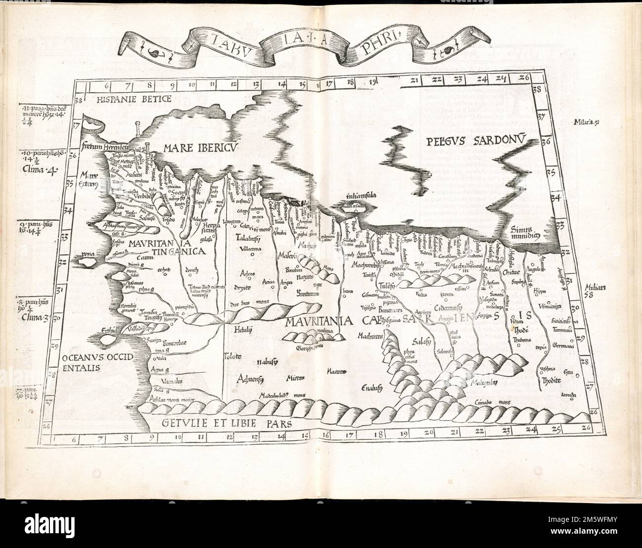 Ancient algeria map hi-res stock photography and images - Alamy