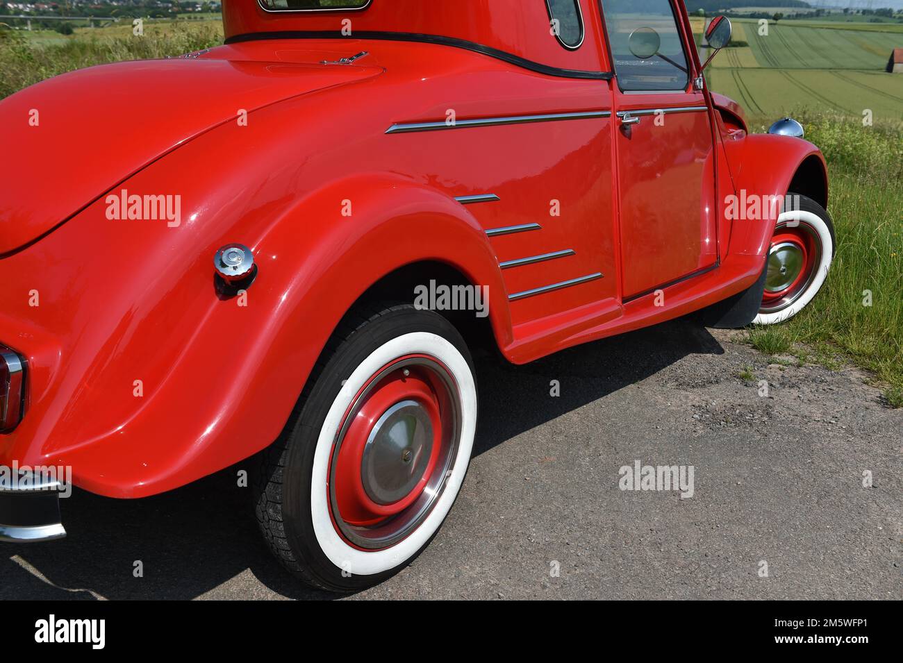 Citroen 2CV Roadster, tuned, in Hesse, Germany Stock Photo - Alamy
