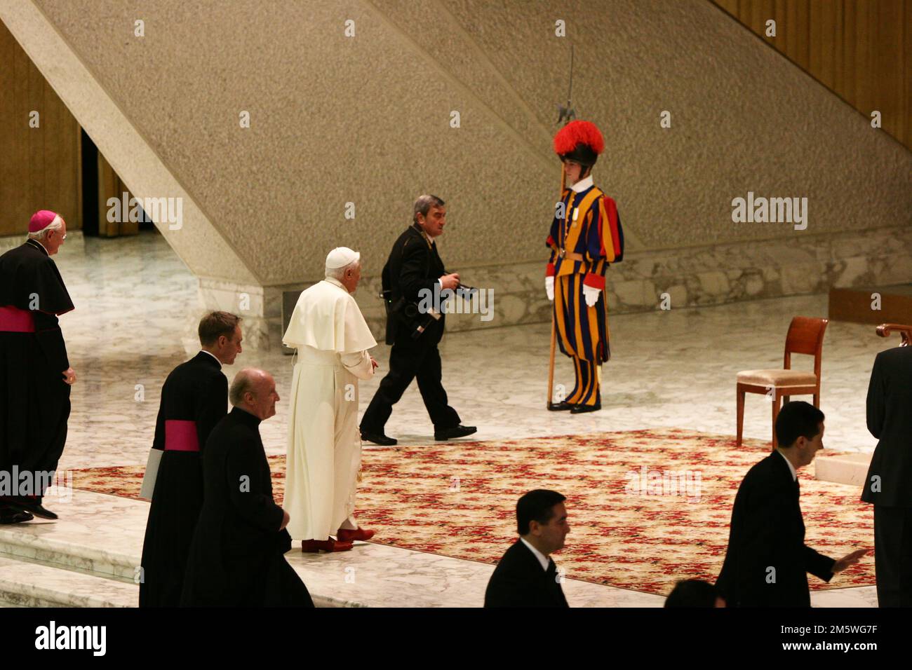 Pope Benedict XVI, Joseph Ratzinger, Vatican City, Italy Stock Photo ...