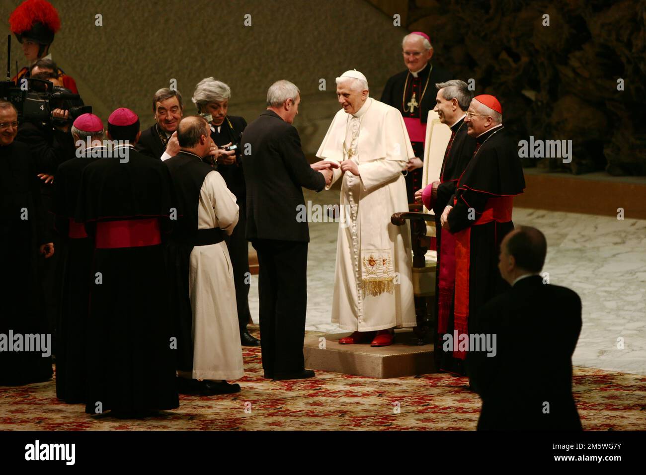 Pope Benedict XVI, Joseph Ratzinger, Vatican City, Italy Stock Photo ...