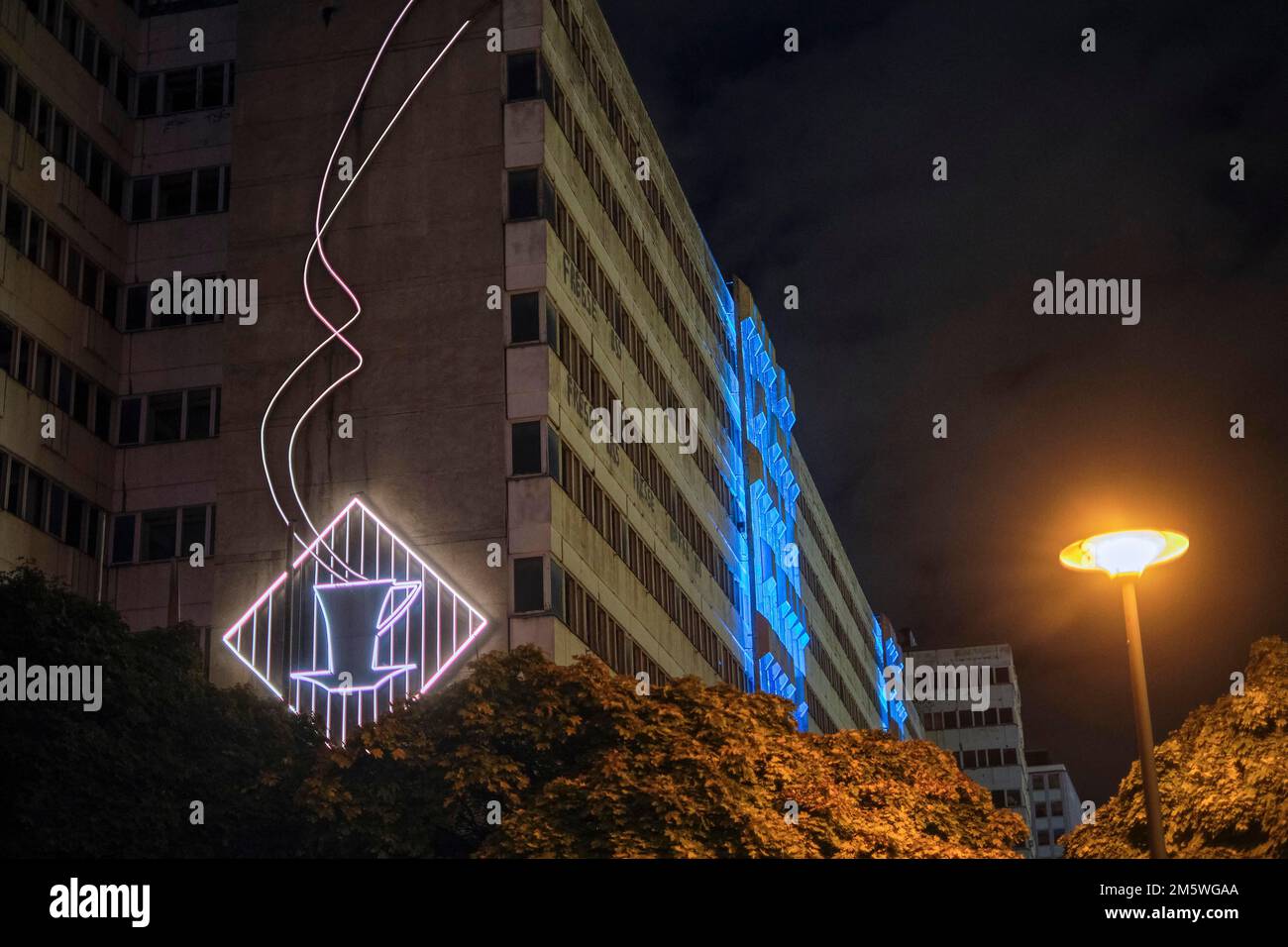 Coffee (Cafe) Advertising, Germany, Berlin, 27. 10. 2020 Stock Photo ...
