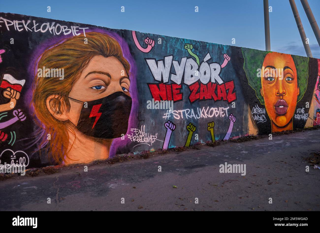 Caribbean Vandals, Germany, Berlin, 28. 10. 2020, Mauerpark, graffiti ...