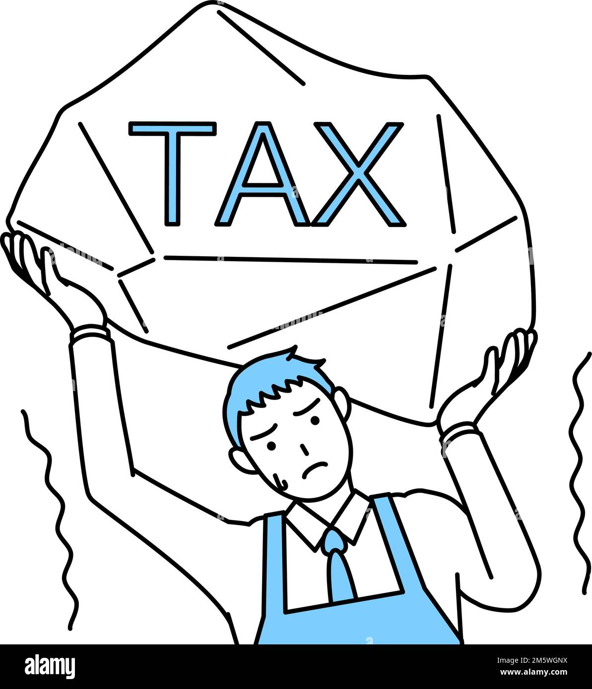 Economic insecurity vector vectors Stock Vector Images - Alamy